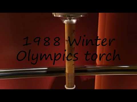 How to pronounce 1988 Winter Olympics torch in English?