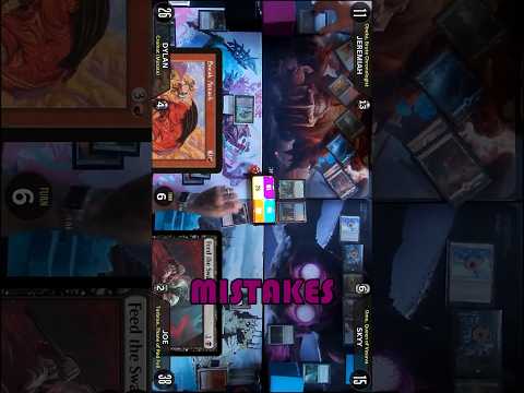 Mistakes Were Made. How to handle your play mistakes in Commander post-game #mtg #commander #edh