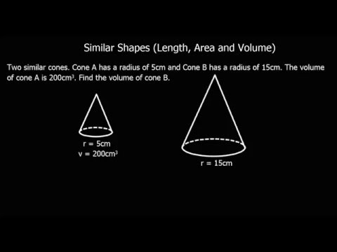 Similar Shapes Length, Area and Volume