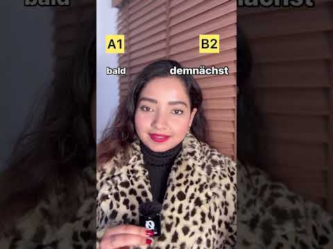 Vocabulary Difference Between A1 and B2 #germanlanguage #thegermanfreak #vocabularywords#learngerman