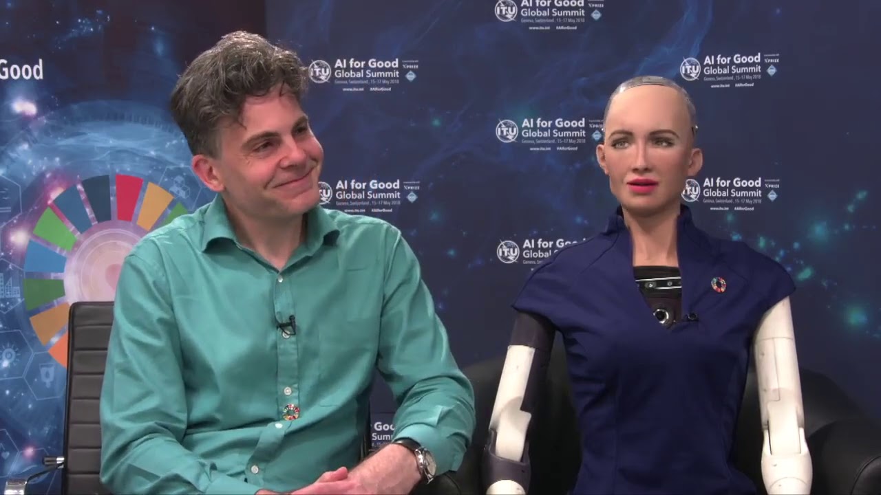 AI FOR GOOD 2018 INTERVIEWS DAVID HANSON, Founder and CEO, Hanson Robotics, and SOPHIA