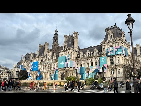 Hôtel de Ville Paris || View around Paris City hall
