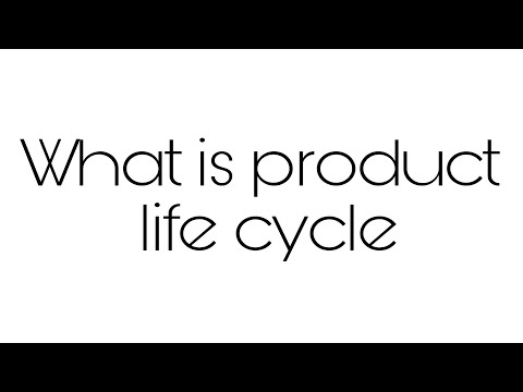 What is product life cycle