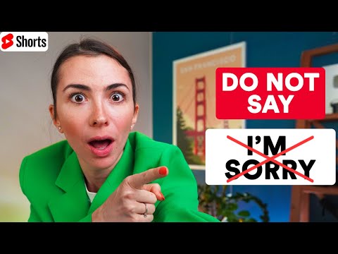 Stop saying "I'm sorry" | Use these alternatives to SOUND LIKE A NATIVE