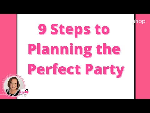 Party Planning Checklist | 9 Easy Steps to Planning the Perfect Party | Party Planning 101