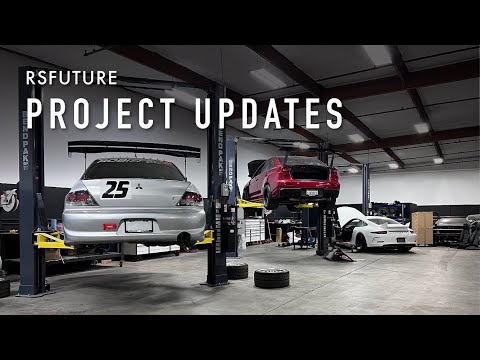 Shop Update - Shop Remodel, Evo's, GT3, and Open House Meet - RS Future Vlog #44