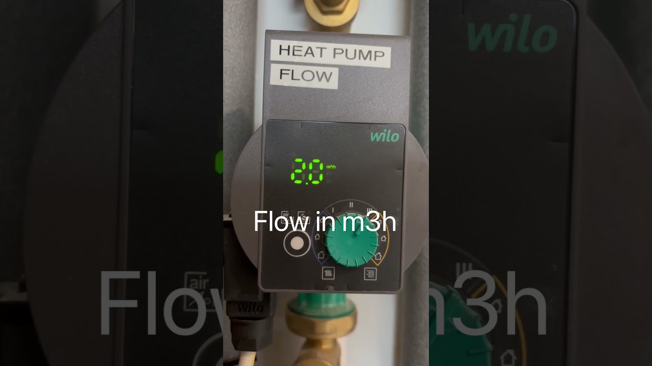 Wilo Pump - Power & Flow #heatpumps #pump #wilo #renewableenergy #centralheating #circulation
