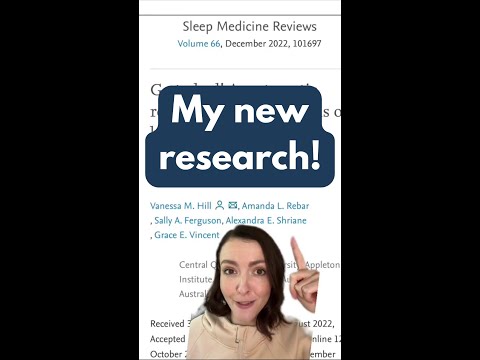 NEW Bedtime Procrastination Research (my paper!) #shorts