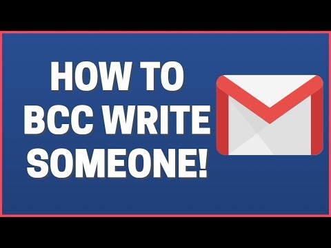 How To BCC someone in GMAIL!