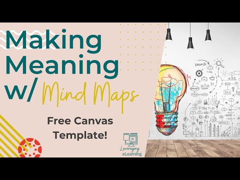 Canvas LMS Template: Making Meaning w/ Mind Maps