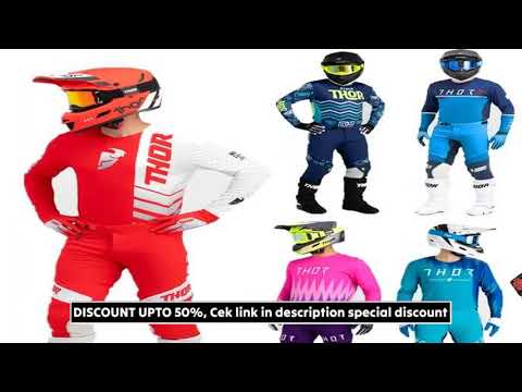 Black Gold thor mx 2025 fh Motocross Gear Set Prime Pro MX Jersey Set
