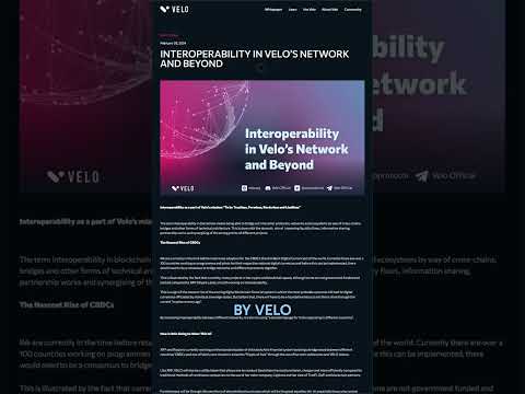 This asset could make you RICH! #Velo #Crypto #Cryptocurrency #Cryptomarket #Altcoins