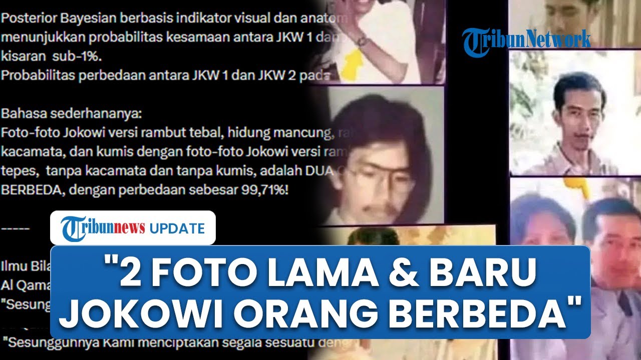 Dokter Tifa Teliti 2 Foto Lama Jokowi saat Pakai Kacamata: Persamaan ...
