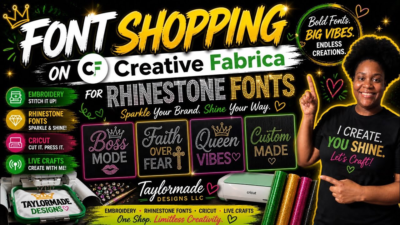 Let’s go font shopping on creative fabrica 