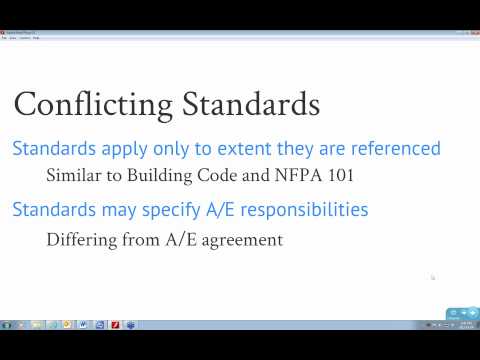 Specifying by Reference Standards