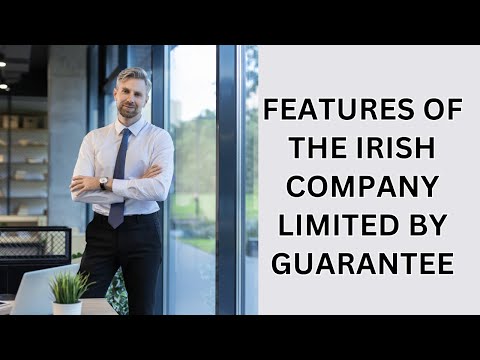 Features of the Irish Company Limited by Guarantee