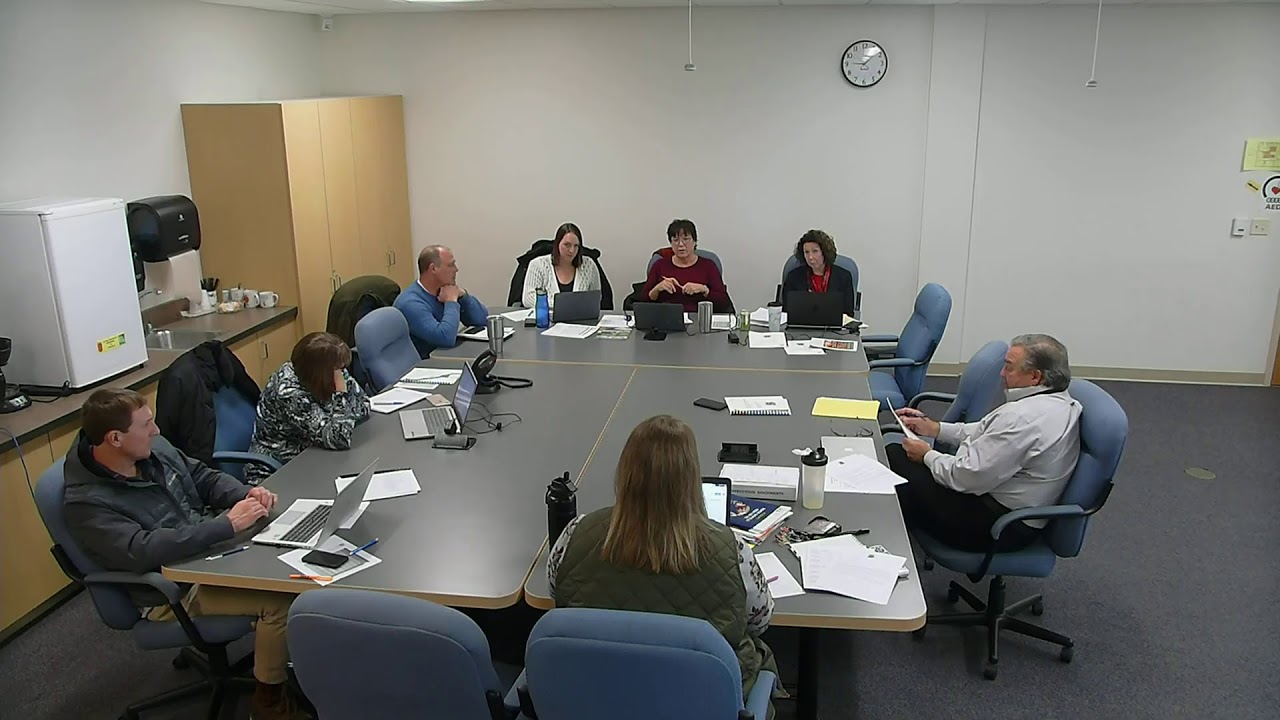 School Board Work Session 12/02/19