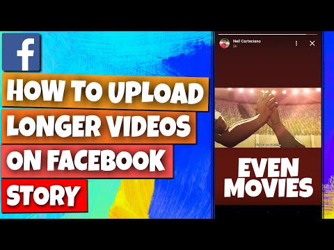 How To Upload Longer Videos On Facebook Story [EVEN MOVIES]