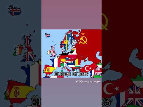 Europe in 1933 #history #europe #map