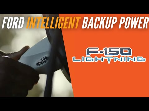 Ford Intelligent Backup Power with F-150 Lightning