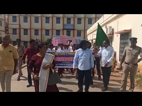 PHARMACISTS DAY RALLY INAUGURATION@SIRCRRCOPS TO CREATE AWARENESS TO ELURU PUBLIC