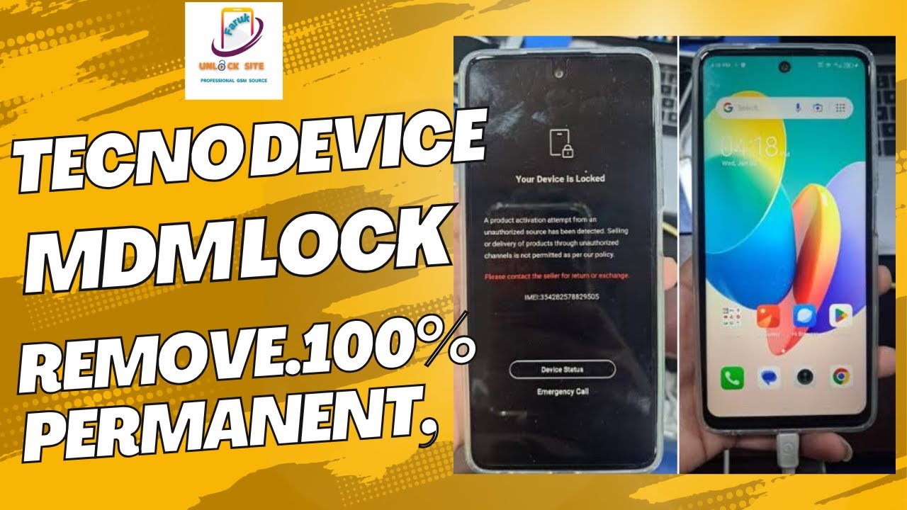 MDM Lock Removal Made Easy: The FASTEST Way to Free Your Tecno Device!