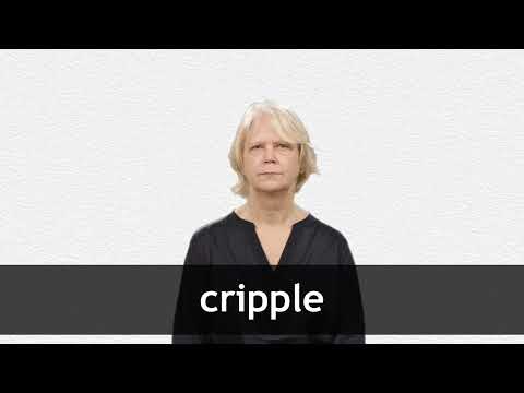 CRIPPLE definition and meaning | Collins English Dictionary