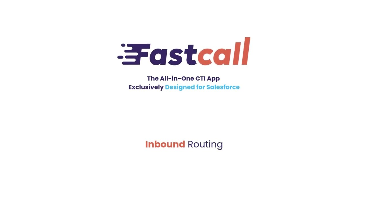 Unit - Inbound Routing - Fastcall 2026