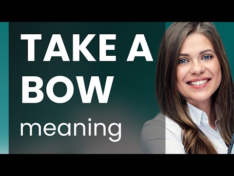 "Take a Bow": Unpacking the Meaning Behind the Curtain