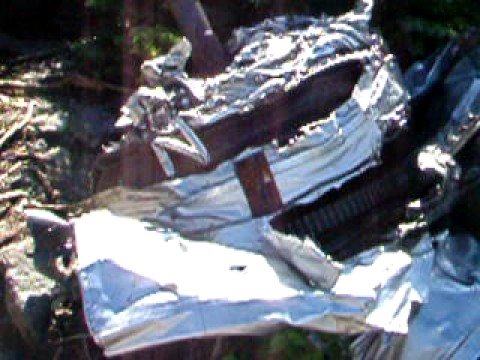 B-47 Bomber Wreckage