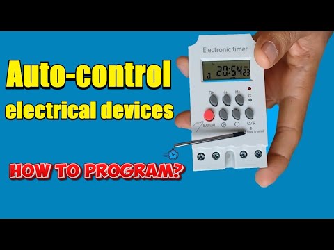 how to set Digital Timer Switch Programmable 25A