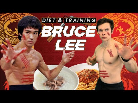 Watch a Bodybuilder Try Bruce Lee's Diet and Workout for a Day