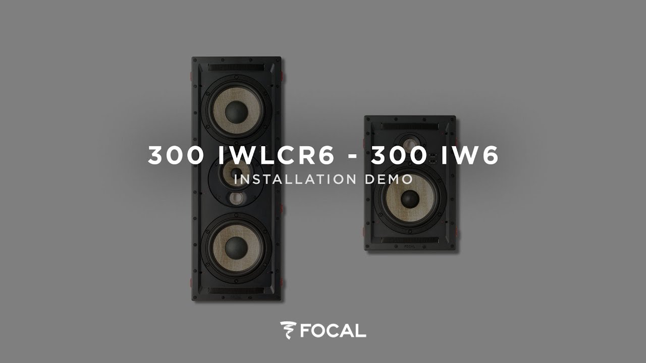 Focal Custom 300 IW LCR 6 wit - Kamera Express