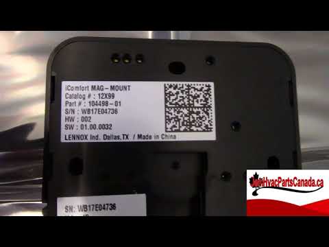 Lennox 12X99 Thermostat | Mag-Mount | Wall Base| For iComfort S30 and E30