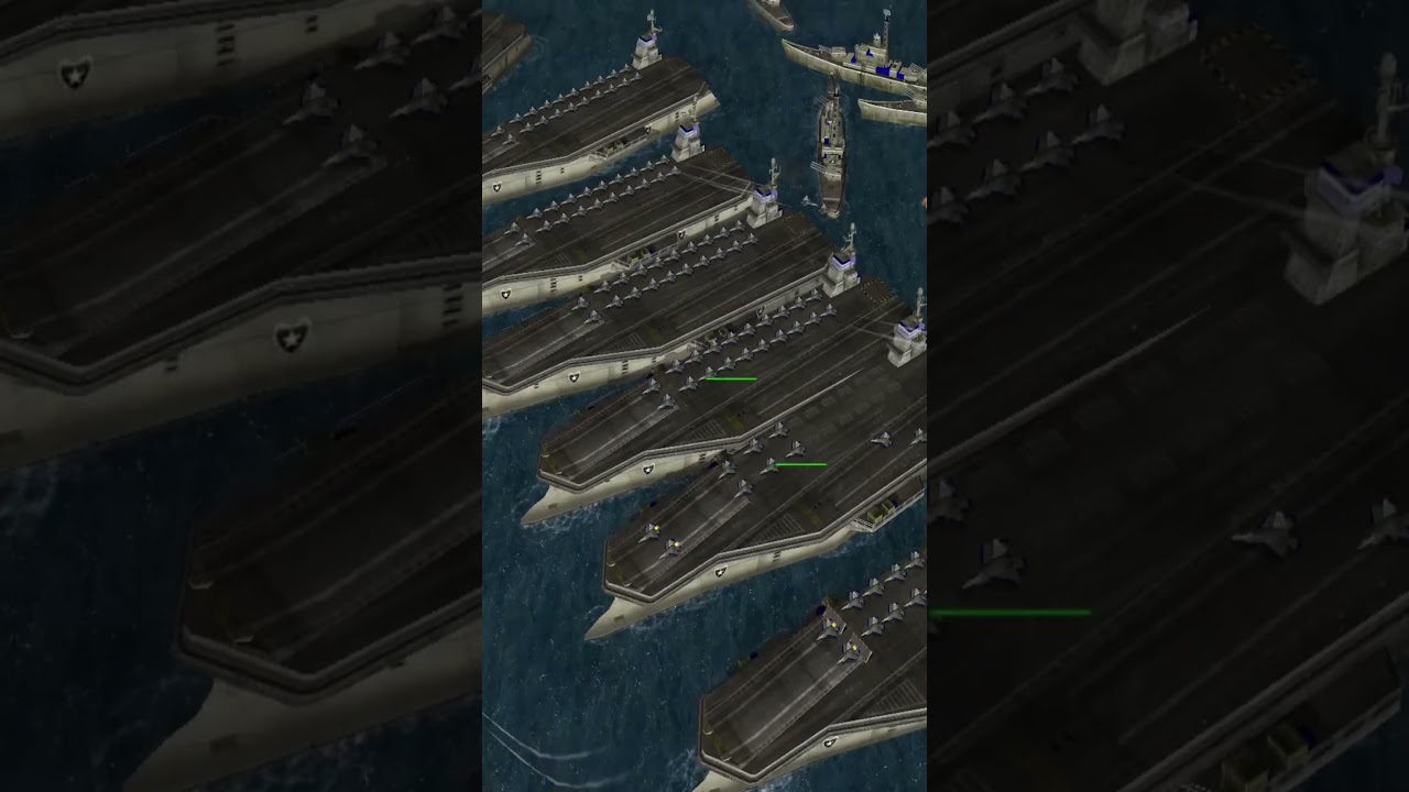 USA Carrier Wiped Them OUT in Seconds! 😳💣 | Apocalyptic Mod Insanity! GENERALS ZERO HOUR