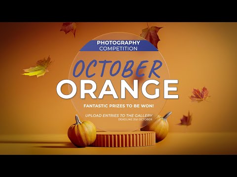 Enter our 'October Orange' Photography Competition!