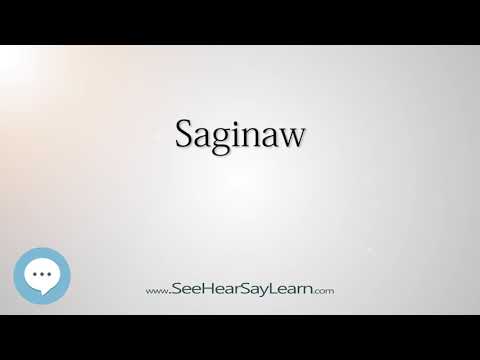 Saginaw (How to Pronounce Cities of the World)๐ฌโญ๐โ