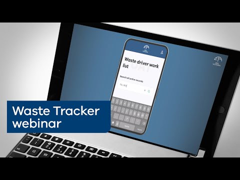 Waste Tracker webinar (2021)