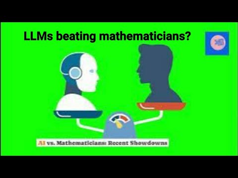LLMs Beating Mathematicians at Math? #mathematics #mathematicians #llms #ai #benchmarking