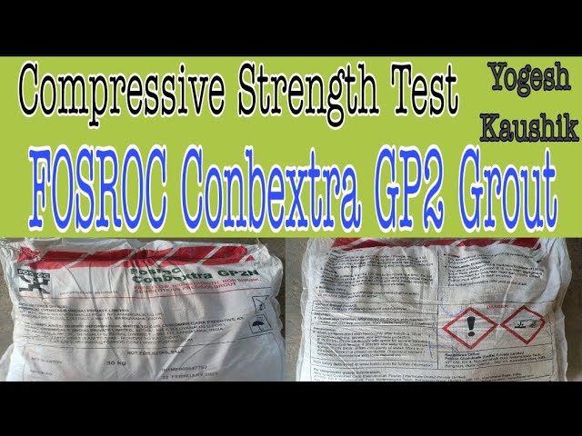 Epoxy Grout - Fosroc Conbextra GP2 Epoxy Grout Service Provider from ...