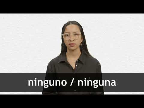 English Translation of “NINGUNO” | Collins Spanish-English Dictionary