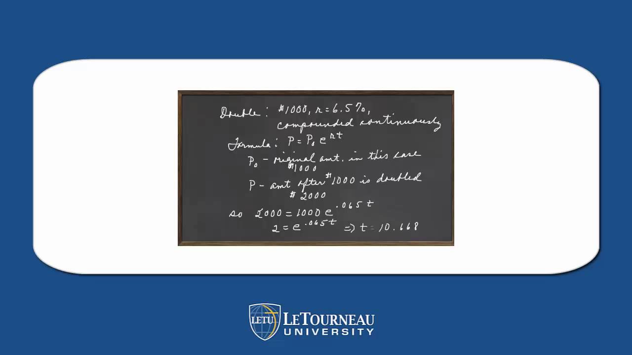 Applications of Exponential and Logarithmic Functions
