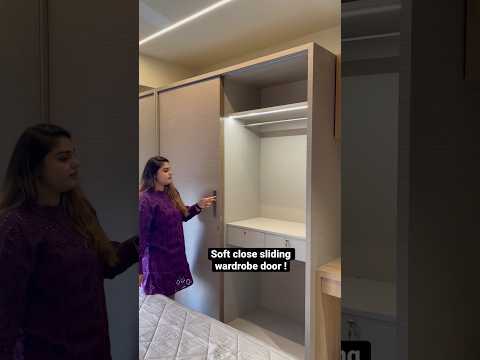 Sliding Wardrobe for your home !! Easy to open and close ! #tips #homedecor #trending #hacks