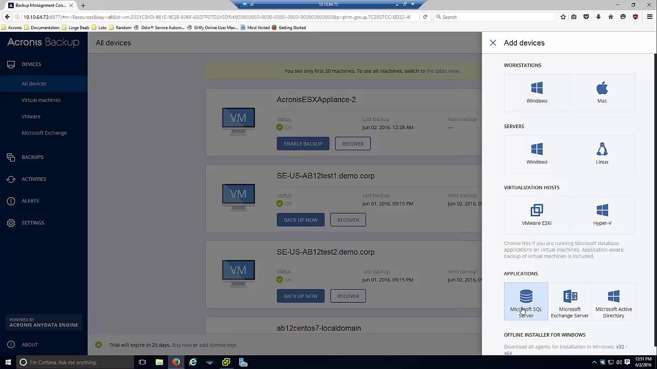 Acronis Backup 12.5 - Complete Backup Solution