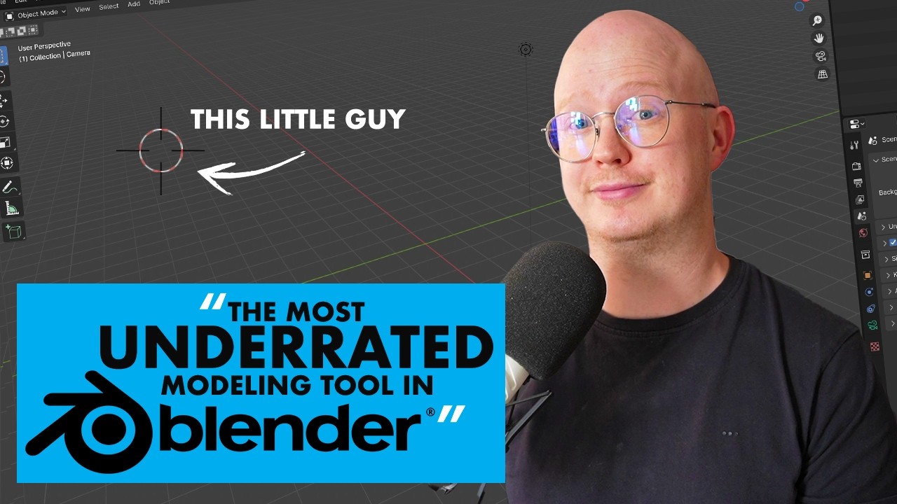 From Beginner to Pro: Learn the 3D Cursor in Blender