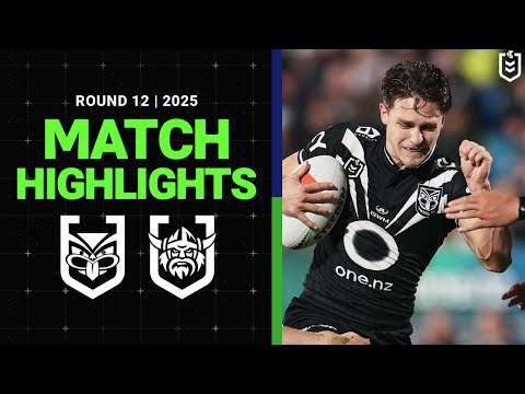 NRL Match Highlights 2025 | Warriors v Raiders | Round 12