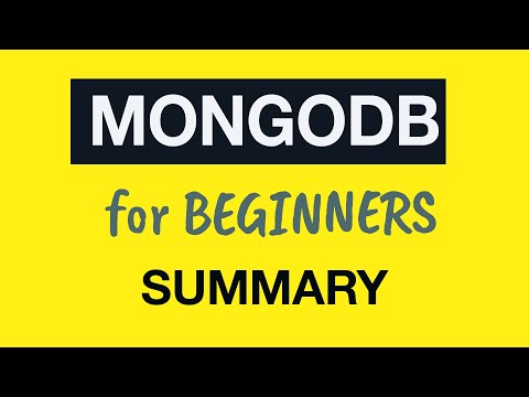 Learn MongoDB Tutorial for Absolute Beginners 37 MongoDB Course Summary and What is next - Mind ...