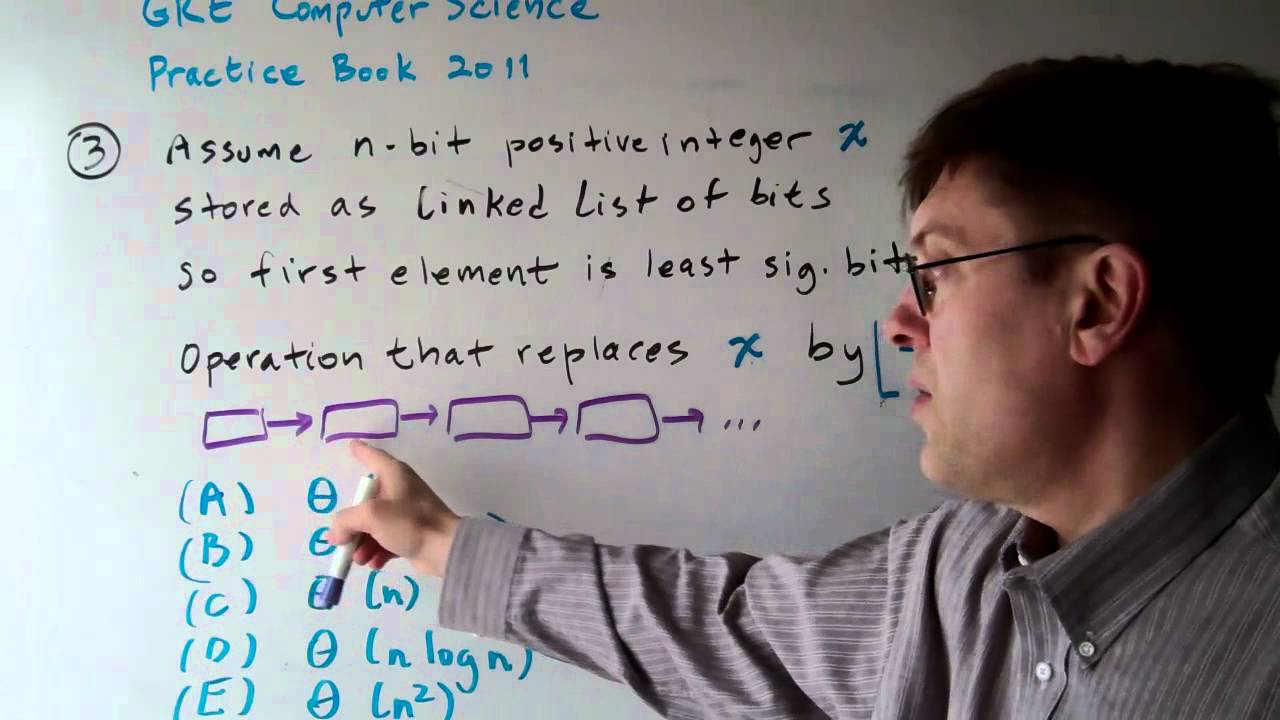 GRE Computer Science Question 03