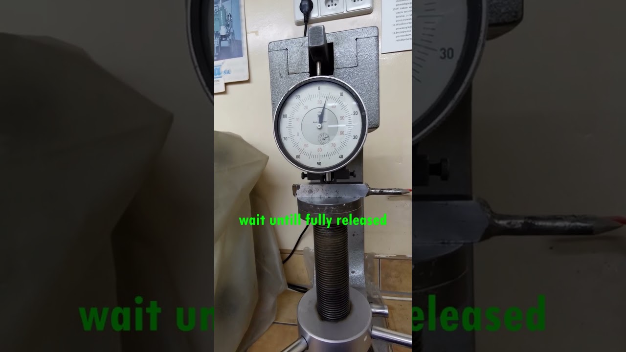 Learn Rockwell Hardness test in 19 seconds