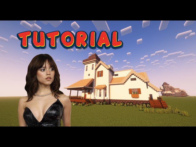 Gothic Beetlejuice House Exterior Only Minecraft Map